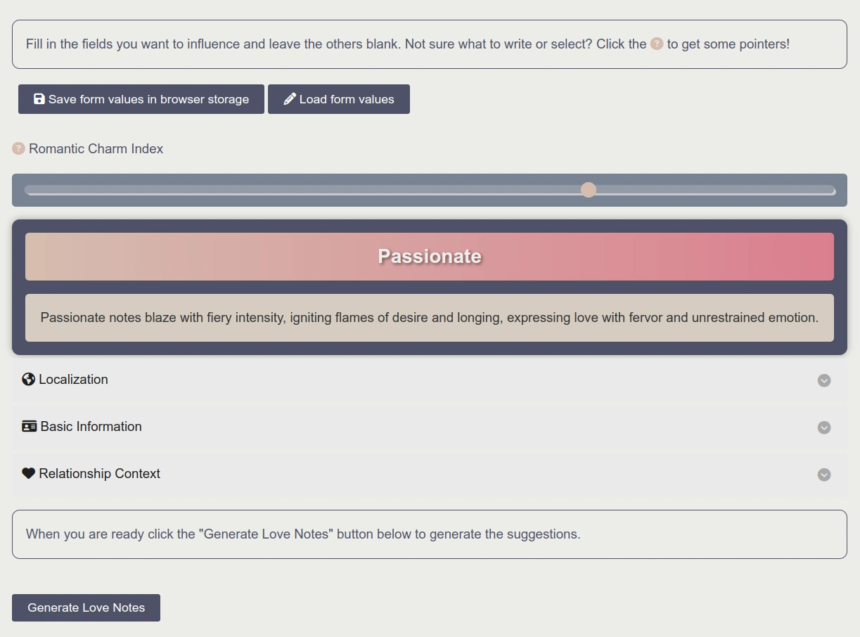 Introducing the Love Note Generator: Ignite Your Romance with AI ...